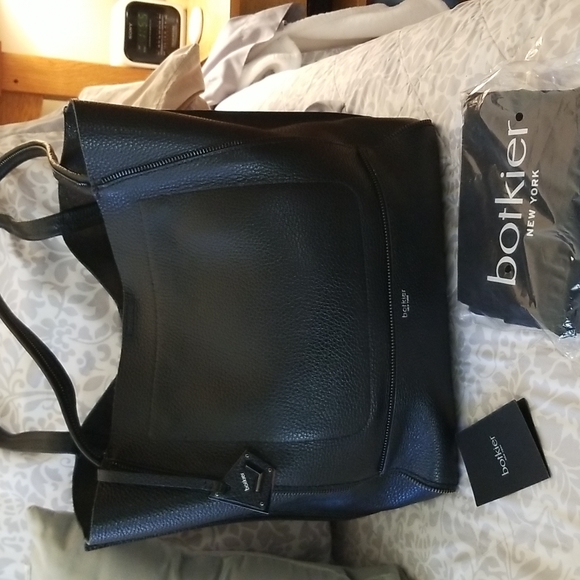 Botkier | Bags | Botkier Soho Black Leather Tote Bag | Poshmark